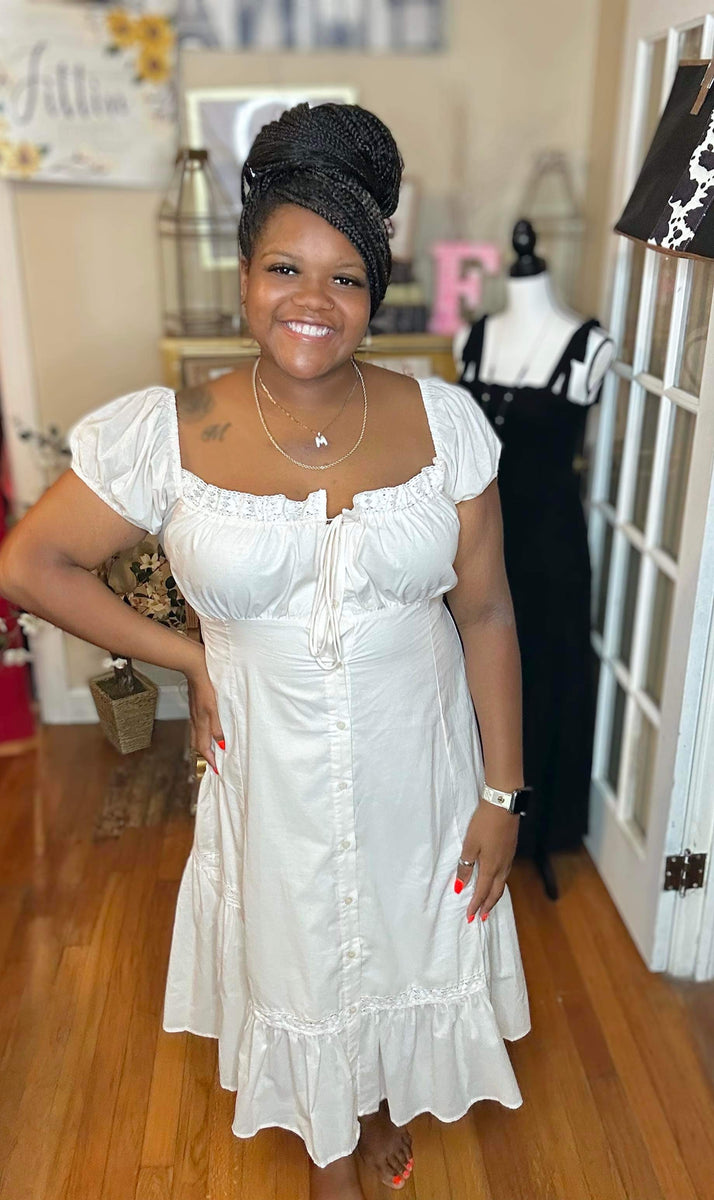 Plus Krissy Midi Dress – Sassi Frass Boutique